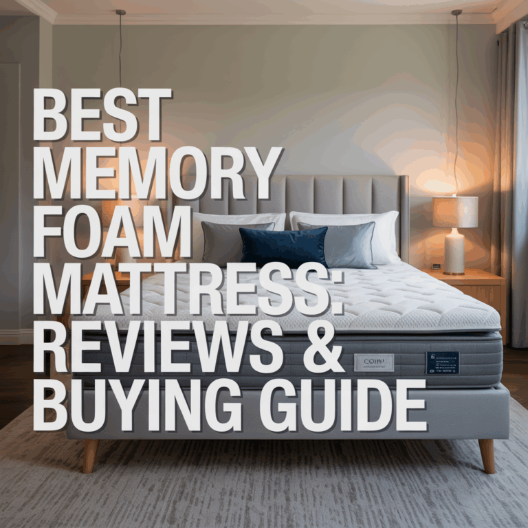 Best Memory Foam Mattress: Reviews & Buying Guide